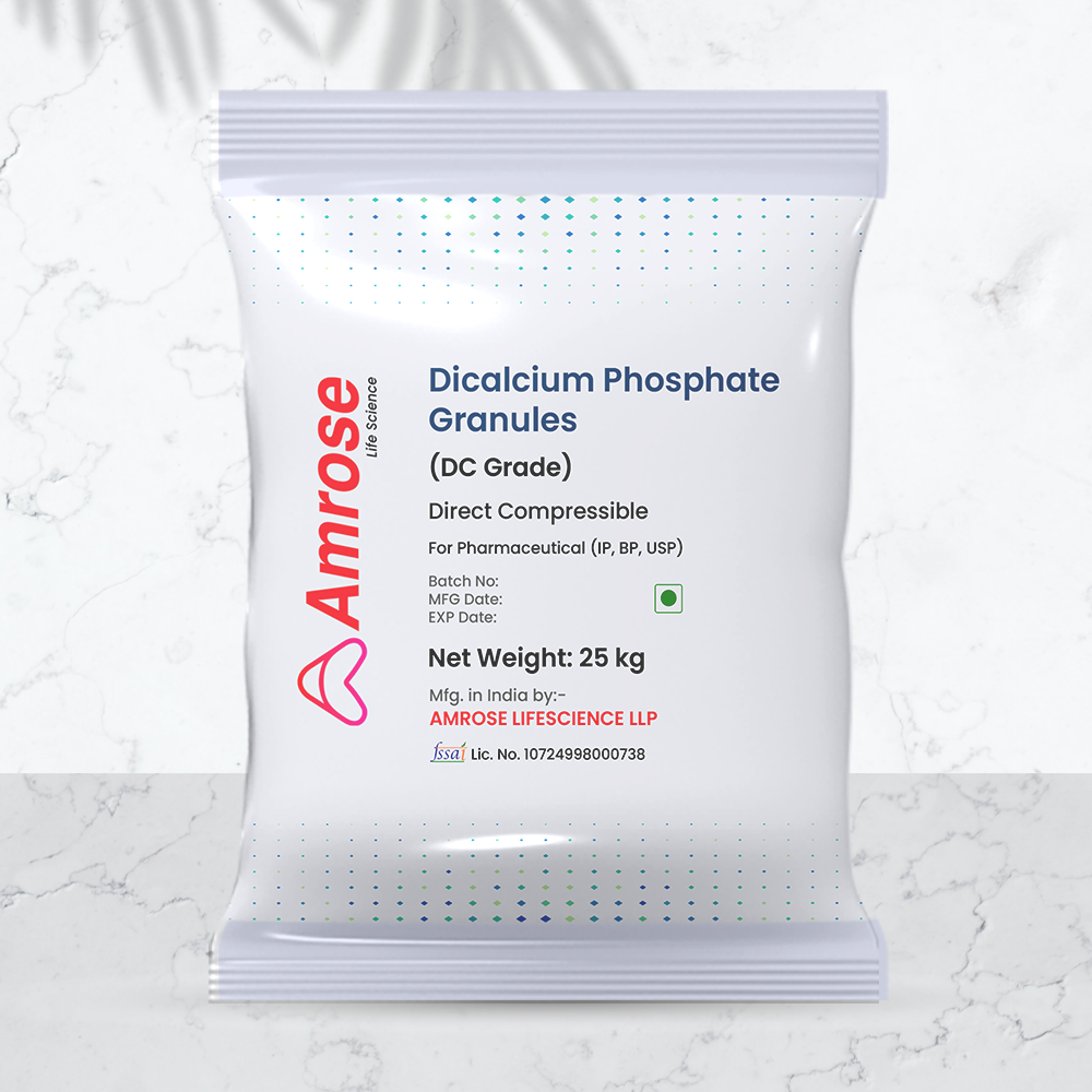 Dicalcium Phosphate Granules | Amrose LifeScience - India